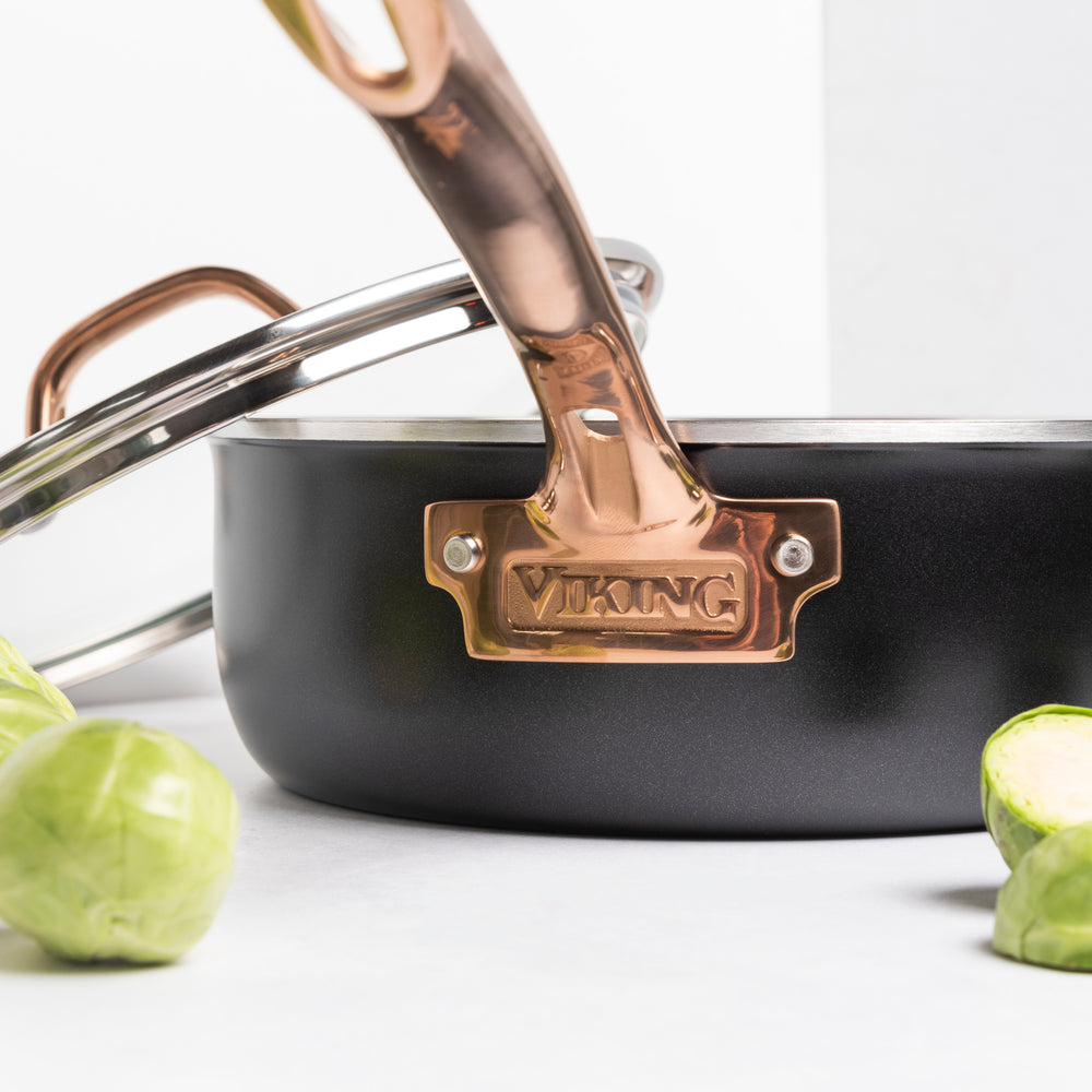 3-Ply Black and Copper Cookware | Viking