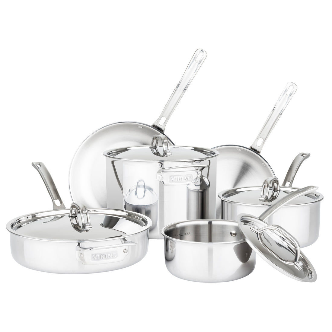 3-Ply Stainless Steel Cookware