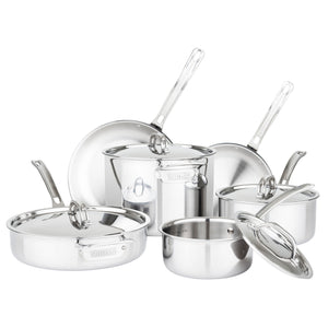 3-Ply Stainless Steel Cookware