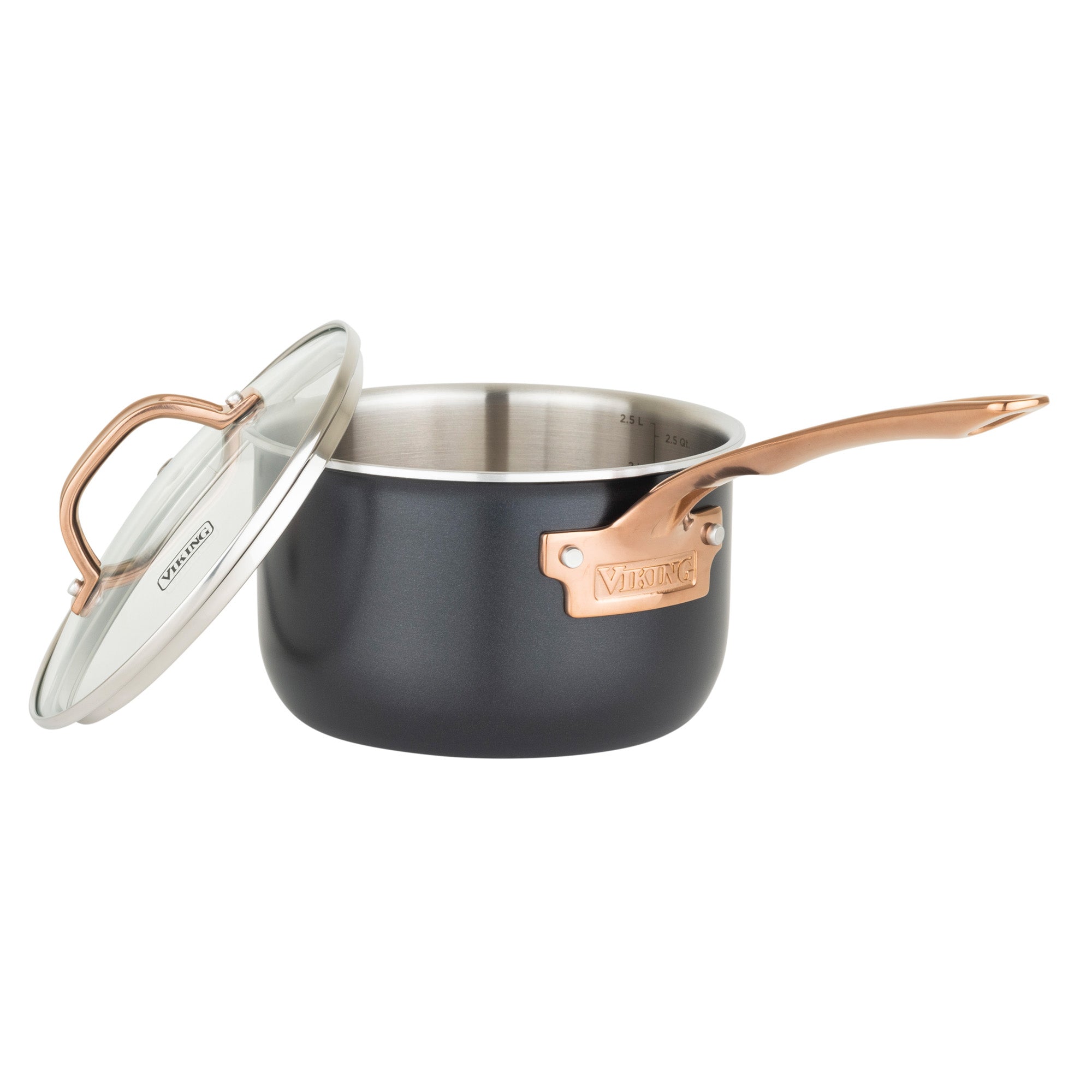 3-Ply Black and Copper Cookware | Viking