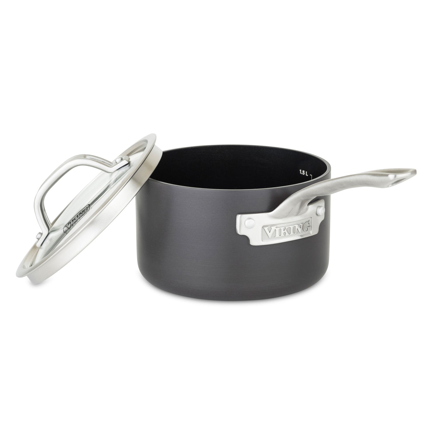 Viking Hard Anodized Nonstick 2-Quart Sauce Pan with Glass Lid