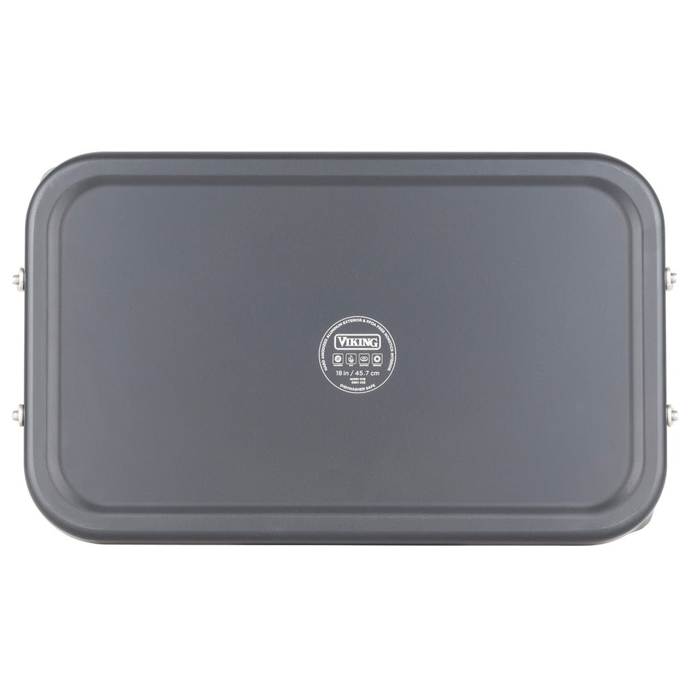 Viking Hard Anodized Nonstick Double Burner Griddle