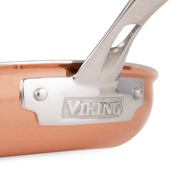 Viking 3-Ply Copper Clad 13-Piece Cookware Set with Glass Lids – Viking ...